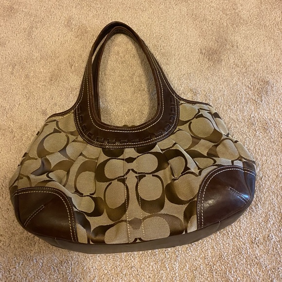 Coach | Bags | Coach Signature Print | Poshmark